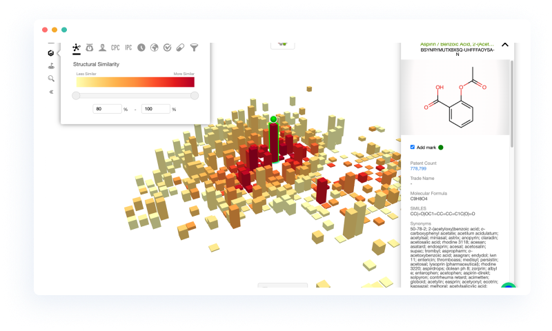 Patsnap Chemical |化学構造式・物質名・CAS番号から特許、臨床試験、FDA・厚労省・NMPA等認可データを検索｜パトコア株式会社